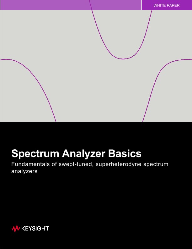 Spectrum Analyzer Basics PDF Asset Page | Keysight
